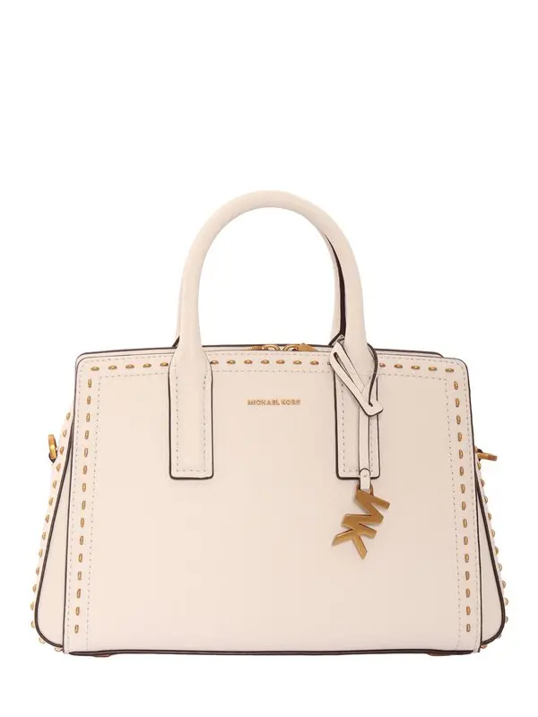 Michael Kors Small Satchel - White