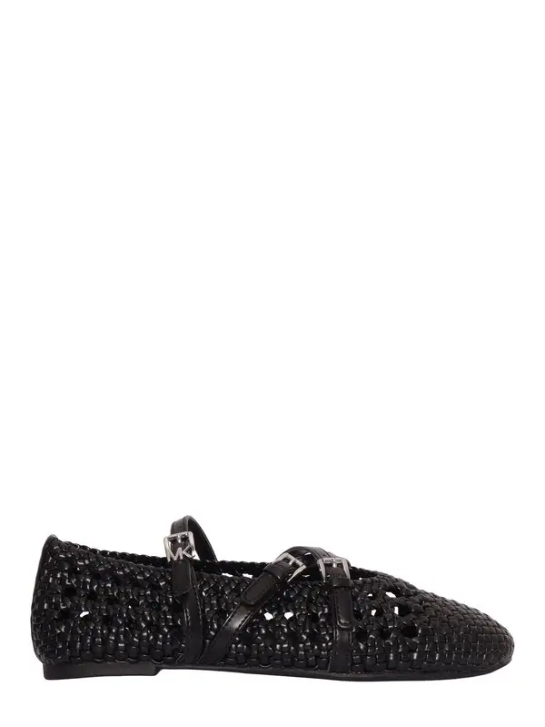 Michael Kors Indy Woven Flex Ballet - Red