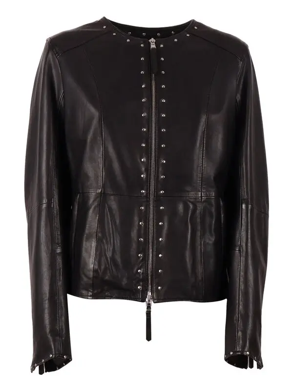 BULLY Leather Jacket - Red