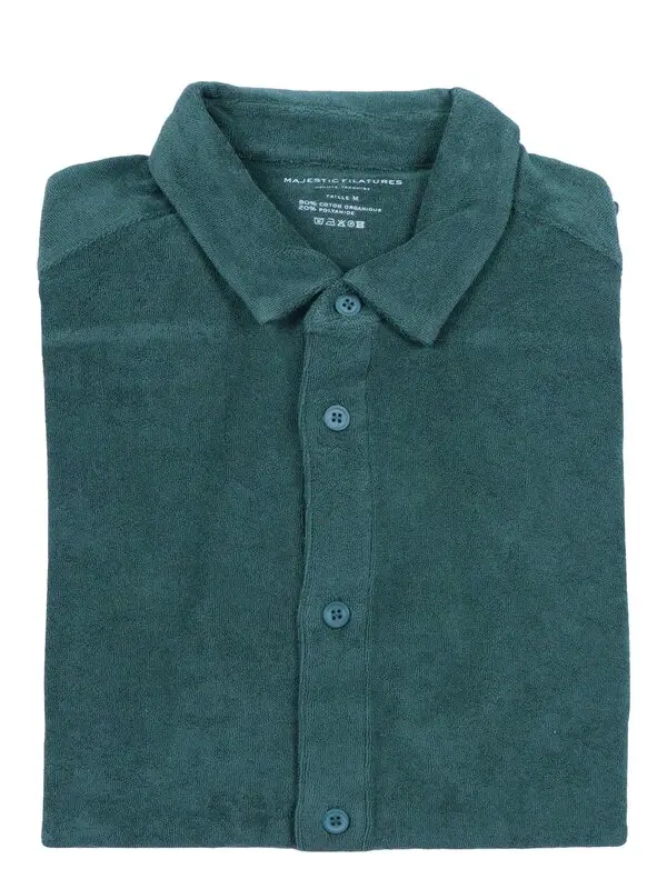 Majestic Filatures Chemise Mc 146.agave - Green