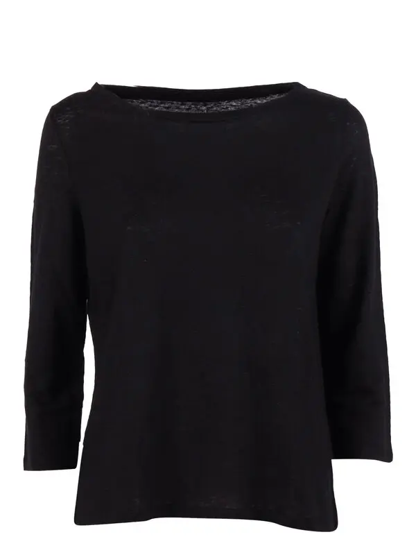 Majestic Filatures Boatneck 3/4 Sleeve T-shirt - Red
