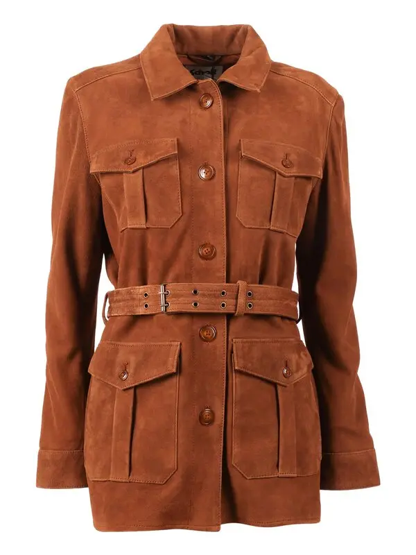SCHOTT Leather Jacket - Red
