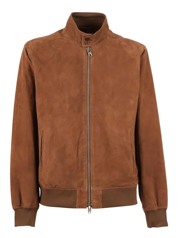 SCHOTT Leather Jacket - Red