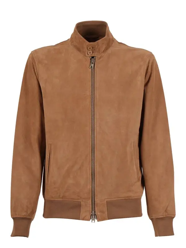 SCHOTT Leather Jacket - Red