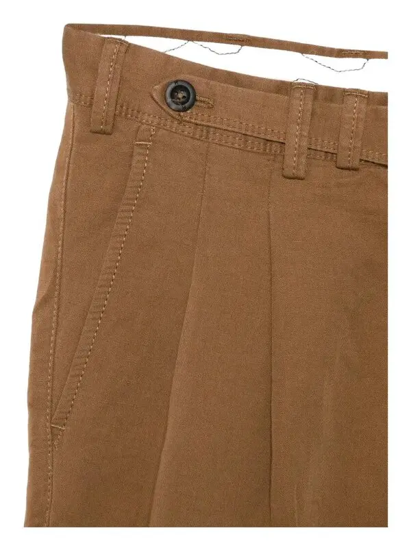 PT TORINO Vintage Carrot Trousers - Brown