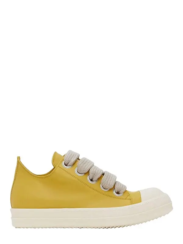 Rick Owens Porterville Jumbo Laced Low Sneakers - Yellow