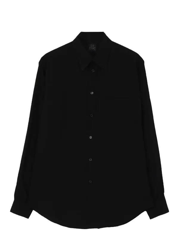 Yohji Yamamoto Suit S Poplin Standard Shirt - Black