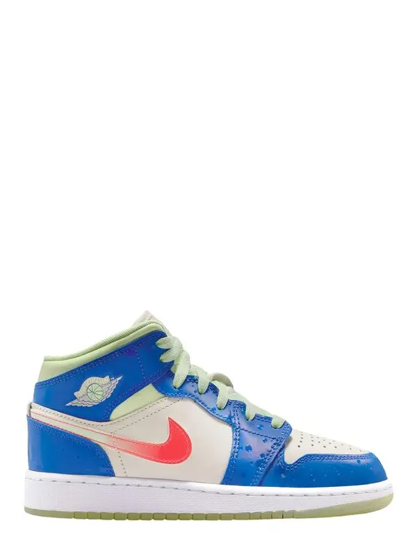 JORDAN 1 Mid Gs Sneakers - Blue