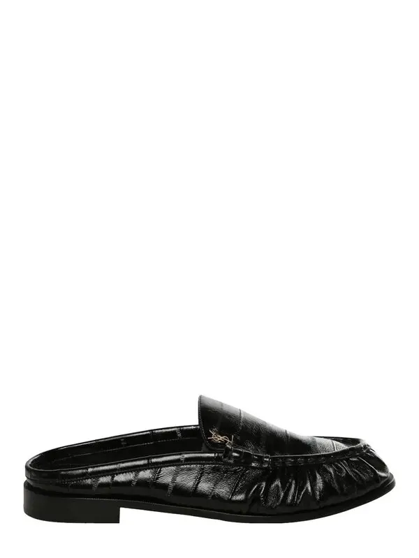 Saint Laurent Le Loafer Slipper - Black