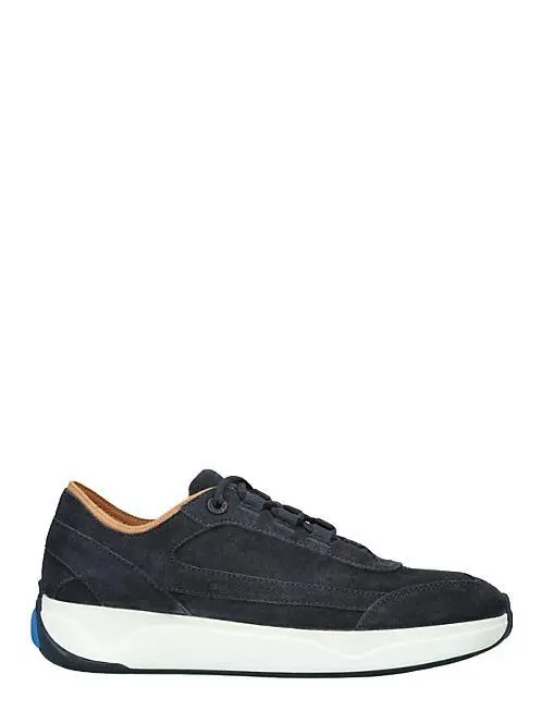 EQUIPMENT DE VIE Lemieux Suede Trainers - White/navy