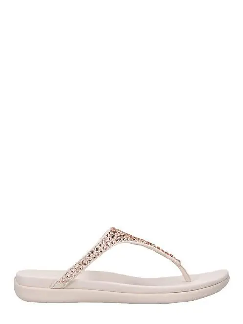 Fitflop Solay Crystal Woven Sandals - Pale Pink