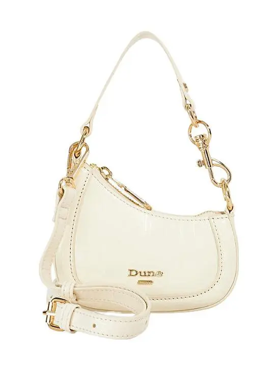 DUNE Selection Leather Micro Bag - Ecru Leather