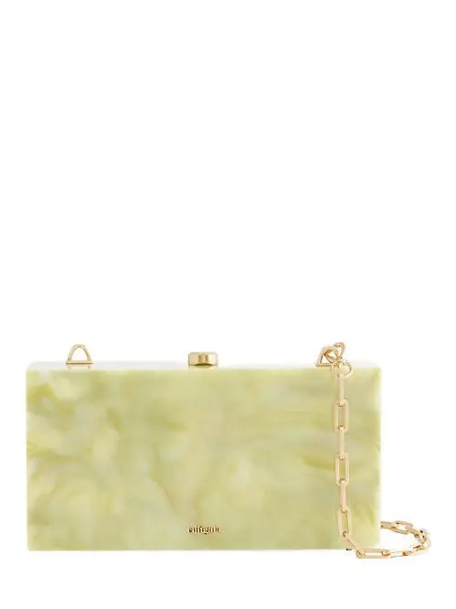 Cult Gaia Backgammon Acrylic Clutch - Dominga