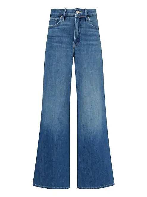 Good American Good Waist Palazzo-leg Stretch-denim Jeans - Indigo1281