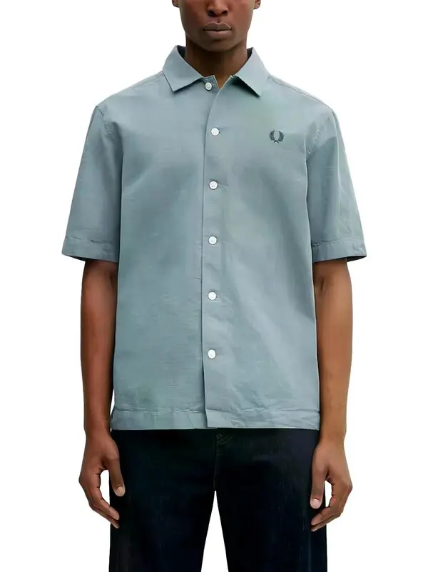 Fred Perry Short-sleeve Shirt - Blue
