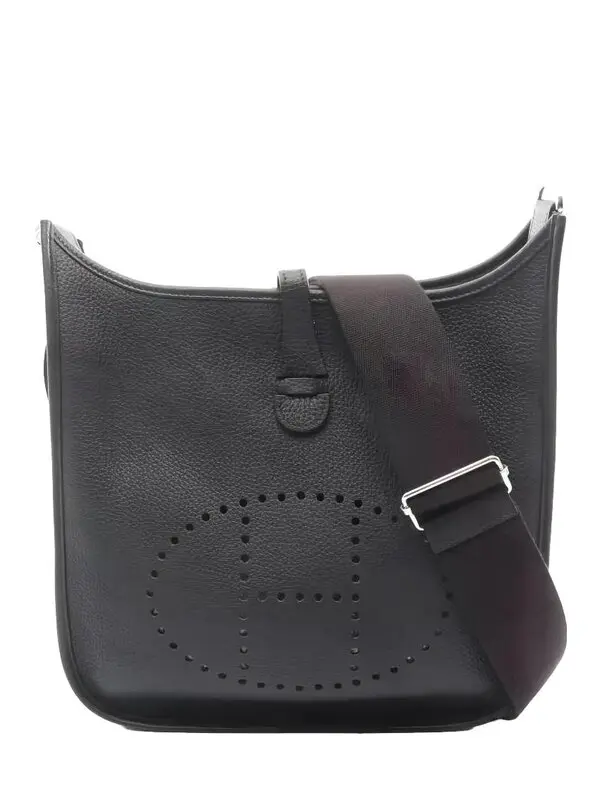 Hermès 2022 Pm Evelyne Iii Leather Shoulder Bag - Black