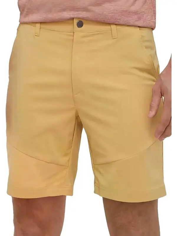 Columbia Panelled Shorts - Yellow