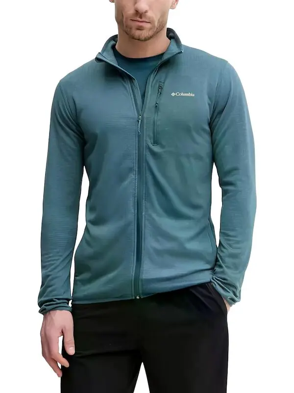 Columbia Textured Zip Sweatshirt - Blue