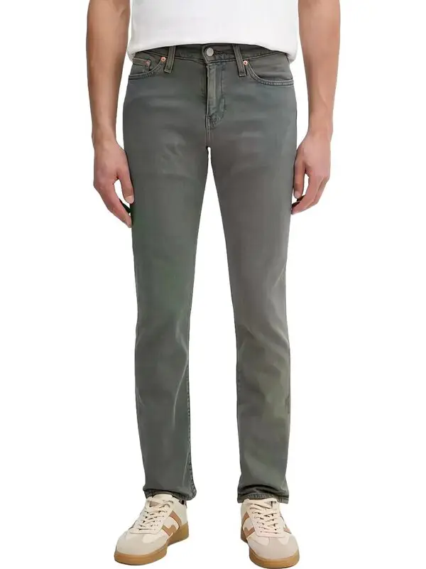 LEVI'S 511 Slim Jeans With Logo Patch - Green