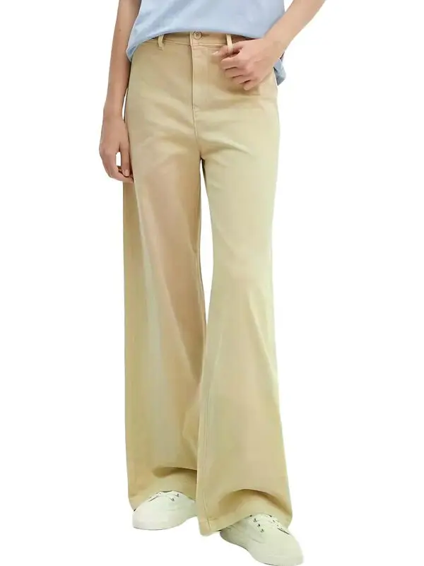 LEVI'S Wide-leg Trousers With Patch Pockets - Neutrals