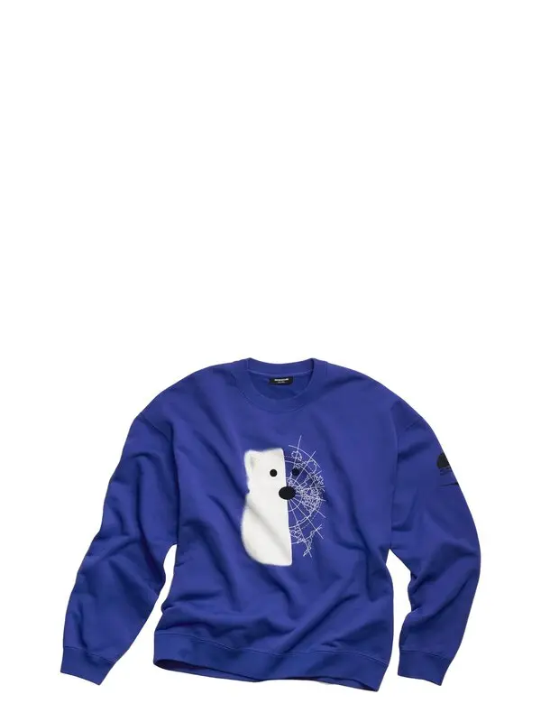Canada Goose Dawn Crew Relaxed Pbi - Azurite Blue