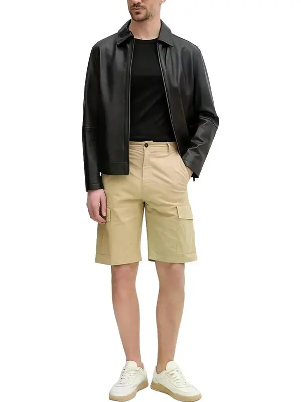 TRUSSARDI Cargo Pocket Shorts - Neutrals