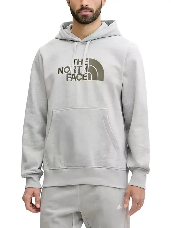 The North Face Logo-print Hoodie - Grey