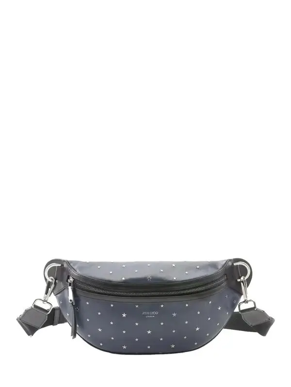 JIMMY CHOO Star-studded Waist Bag - Blue