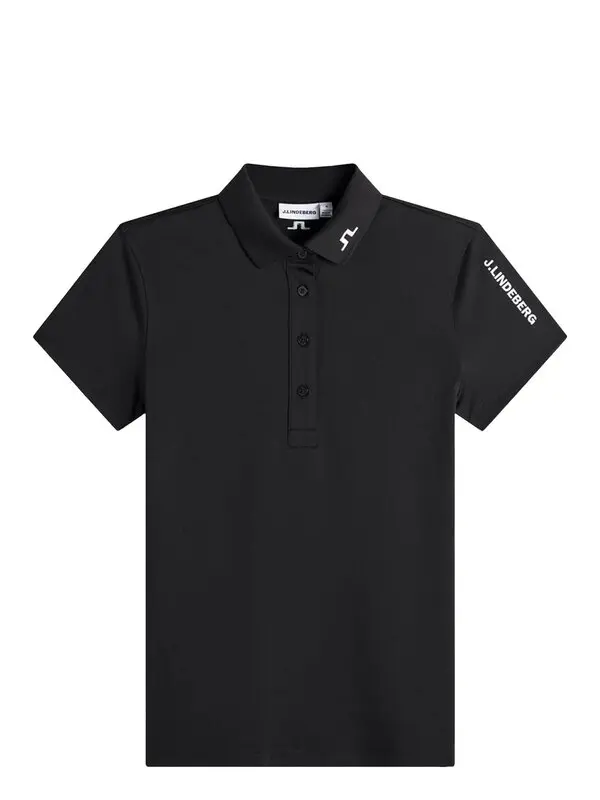 J. Lindeberg Tour Tech Polo - Black