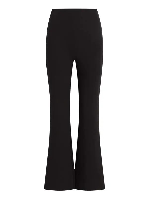 LESET Rio High-waisted Flare Pant - Black