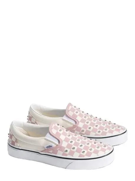 VANS Classic Slip-on Sneaker - Rhinestone Misty Mauve