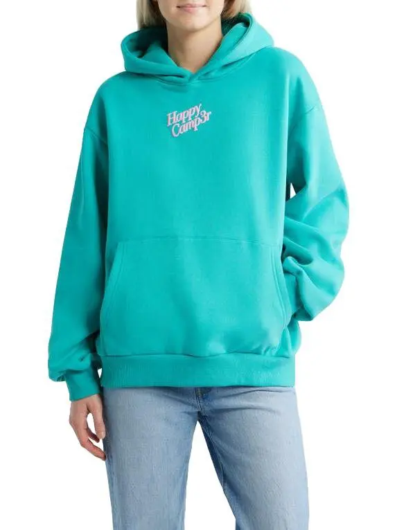 HAPPY CAMP3R Puff Series Hoodie - Candy Teal
