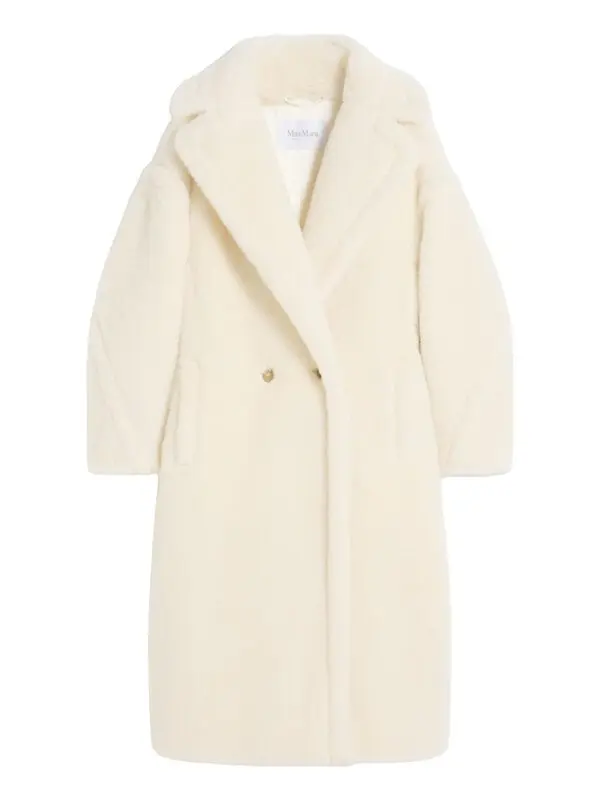 Max Mara Teddy Bear Icon Coat - White