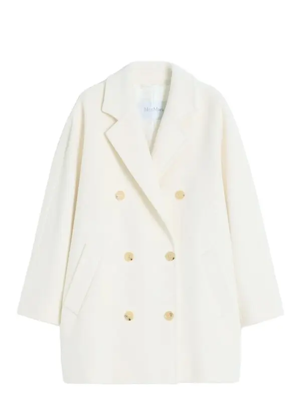 Max Mara 101801 Icon Short Coat - White