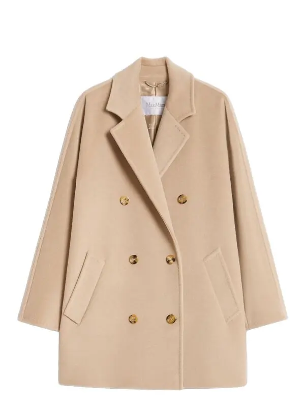 Max Mara Short 101801 Icon Coat - Sand