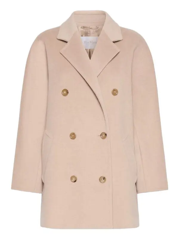 Max Mara Short 101801 Icon Coat - Sand