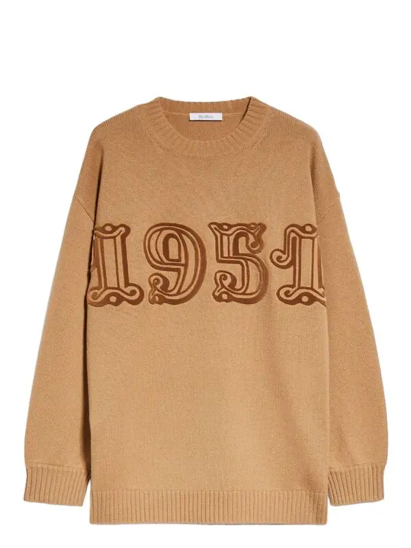 Max Mara Wool And Cashmere Jumper - Camel