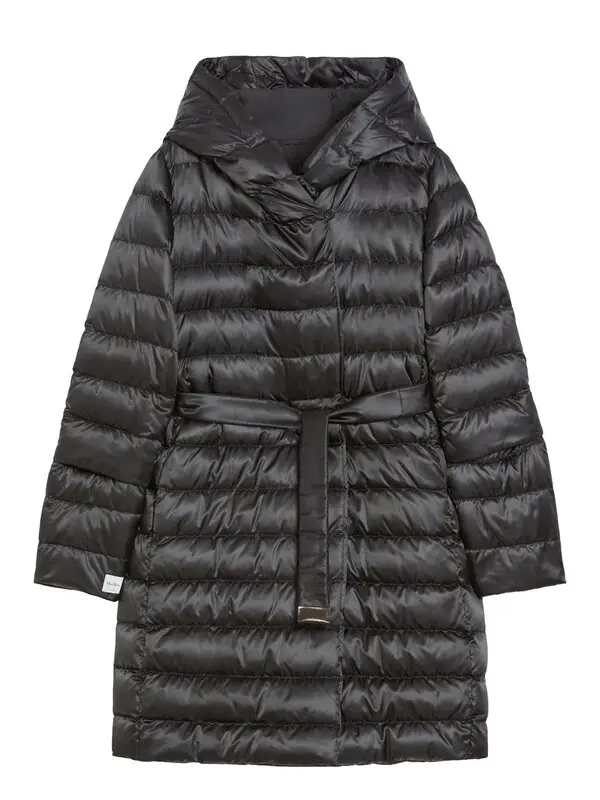 Max Mara Reversible Down Jacket - Black
