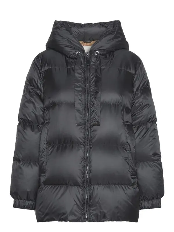 Max Mara Water-repellent Quilted Puffer Jacket - Black
