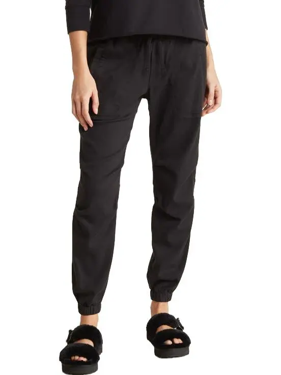 JAMES PERSE Soft Drape Utility Pants - Black