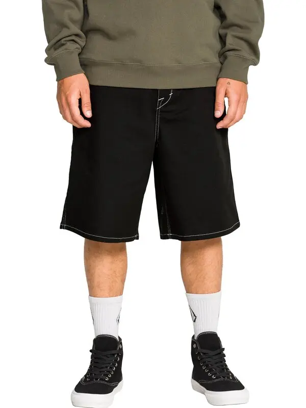 Volcom Billow 22" Twill Shorts - Black