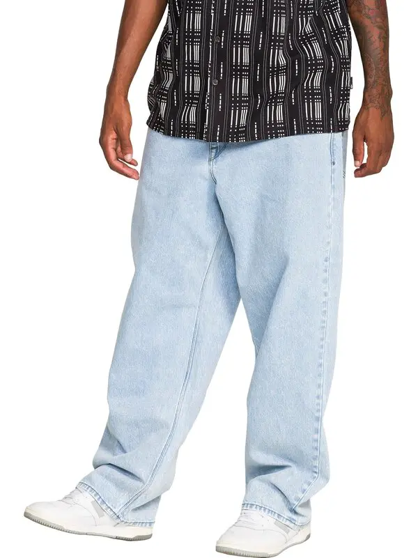 Volcom Billow Denim Pants - Pale Aqua