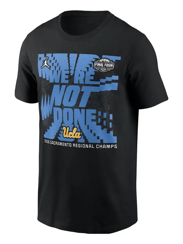 JORDAN Ucla College T-shirt - Black