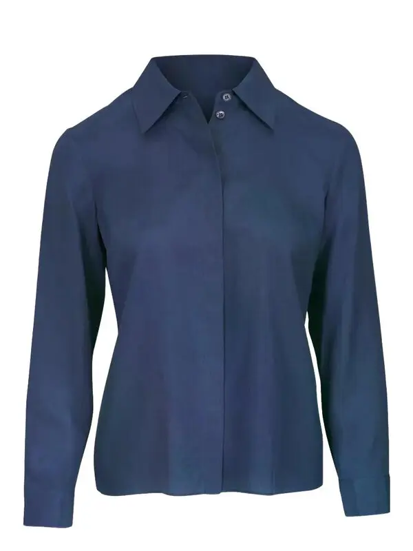 Michael Kors Hansen Button-front Shirt - Blue