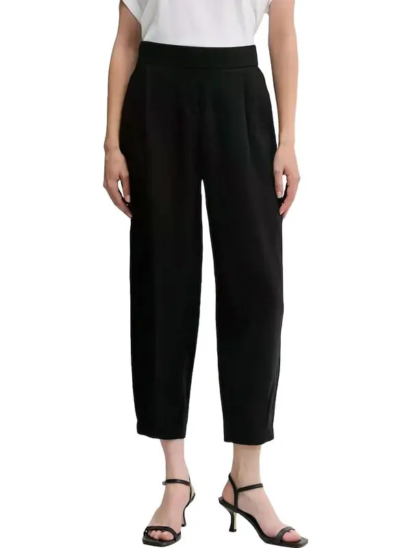 BENETTON Tapered Trousers - Black