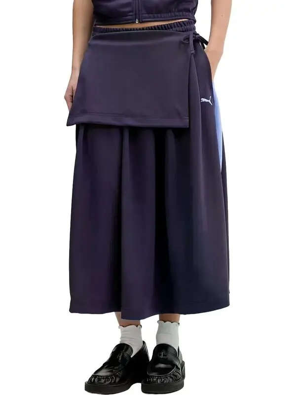 PUMA T7 Midi Skirt - Purple