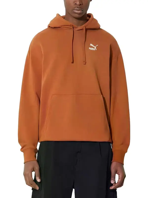 PUMA Logo-detail Hoodie - Orange