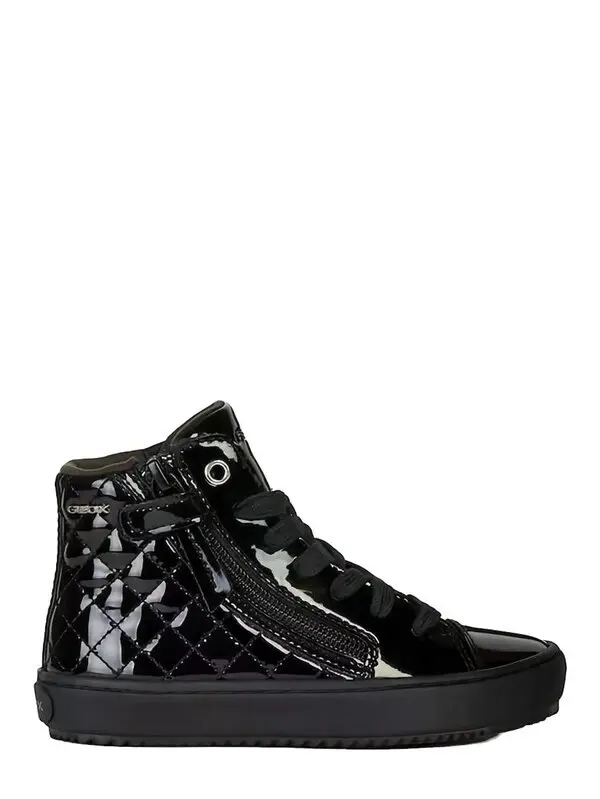 Geox Kalispera Quilted Sneakers - Black