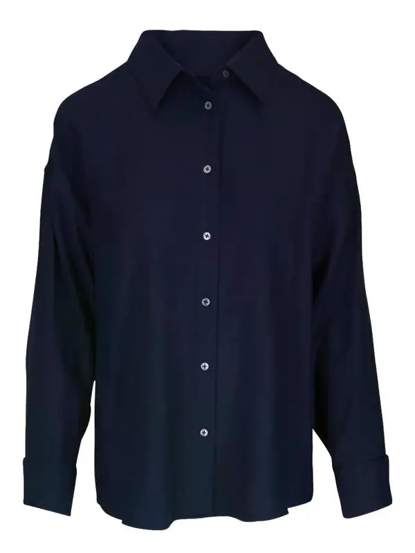THE ELDER STATESMAN Long-sleeve Shirt - Blue