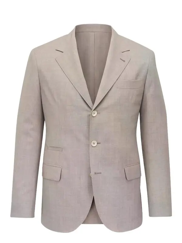 Brunello Cucinelli Button-up Blazer - Neutrals